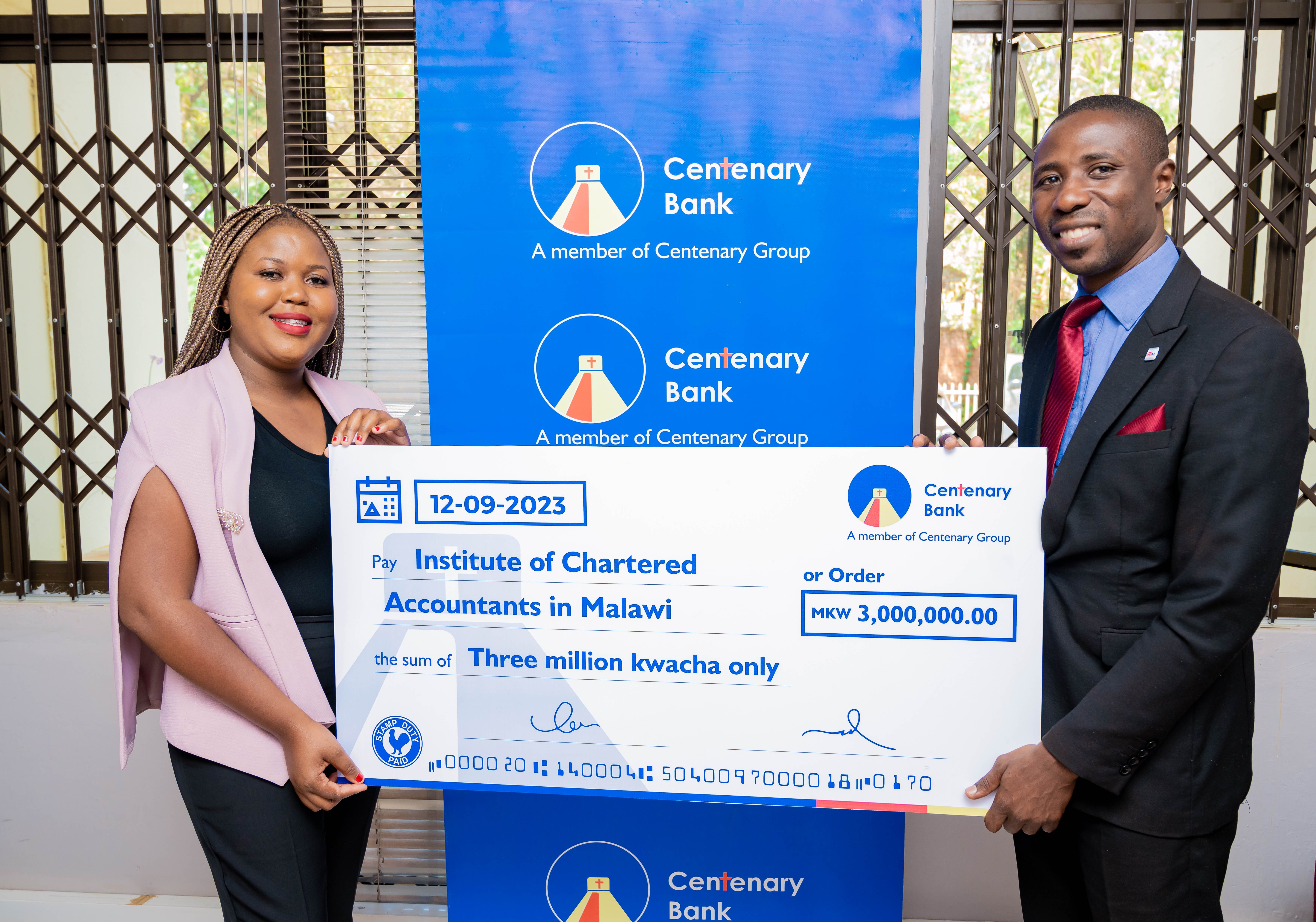 Centenary Bank sponsors K3 million kwacha towards the ICAM Lakeshore ...
